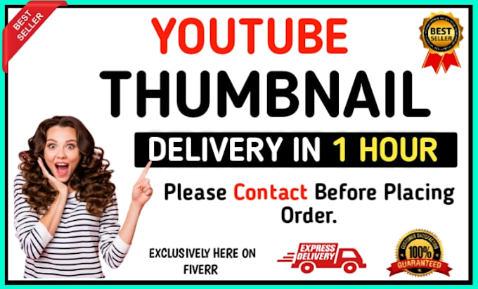 Design professional youtube thumbnail by Samarjeet85 | Fiverr