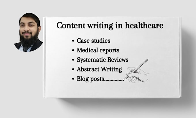 Write professional healthcare research articles by Musaabhamid | Fiverr