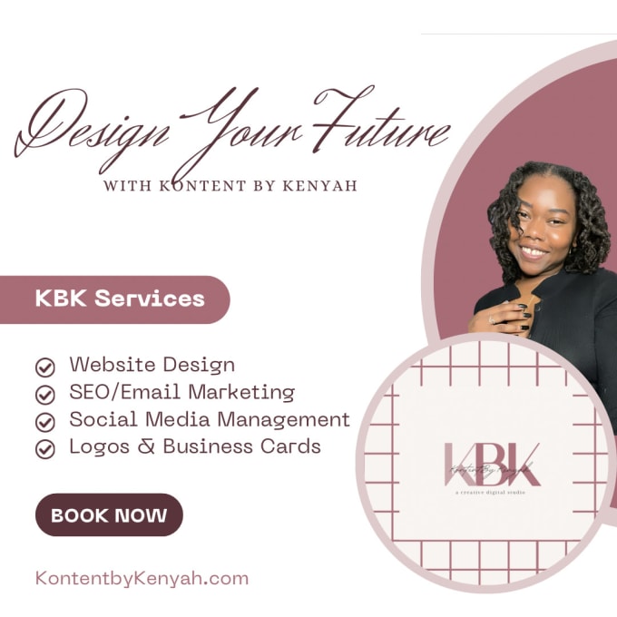 Design Your Future With A Stunning Website By Kontentbykenayh Fiverr