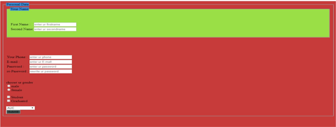 Create a website using html and css by Nuu797 | Fiverr