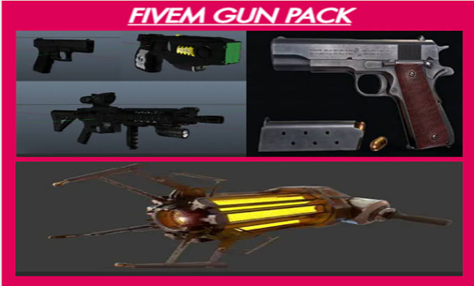 Create fivem gun pack for your fivem server with high best quality ...