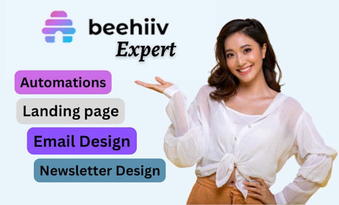 Manage your beehiiv and be your beehiiv email design beehliv expert by ...