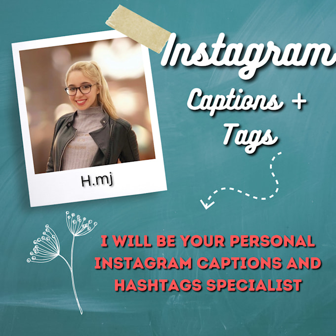 Be your personal instagram captions and hashtags specialist by Hananemj ...