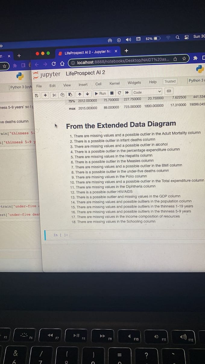 Do your data science and machine learning tasks by Rowlandmoses | Fiverr