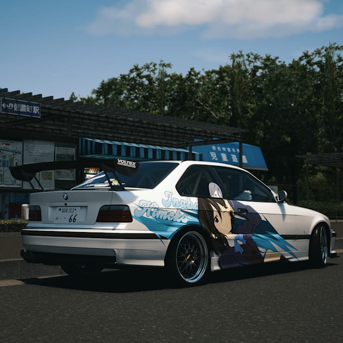 Design a livery for assetto corsa in 2d or 3d way by Chenyun53 | Fiverr