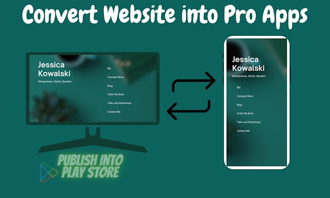 Convert your website in android pro app with splash screen by Mehedi ...