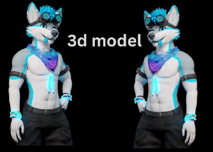 Do A Custom Vrchat Avatar Vtuber Vrc Avatar Vr Character Vrc World Nsfw By Furrwhytesem 