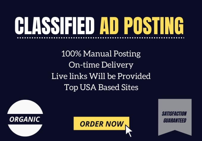 Post your classified ads on top classified add posting site by ...