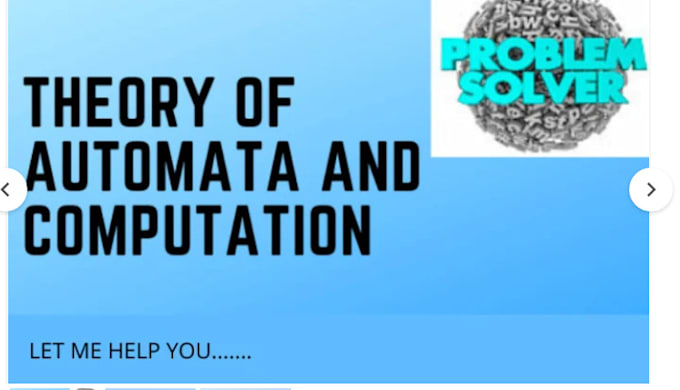 Assist you in automata and theory of computation projects by Expertteach32 | Fiverr