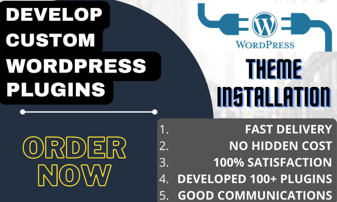 Create Custom Wordpress Theme And Custom Plug In By Ahmad8099 Fiverr
