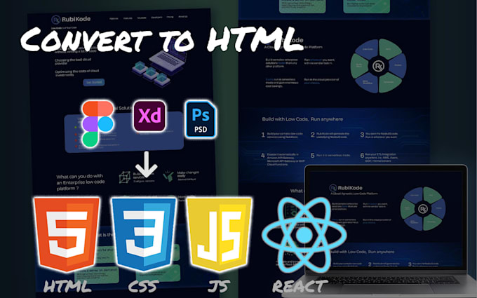 Be Your Front End Developer With Html Css Js React Nextjs By