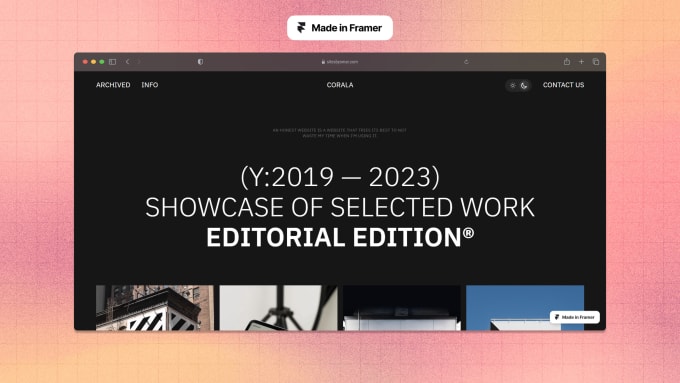 Build a stunning website using framer by Omaralnazhawy | Fiverr