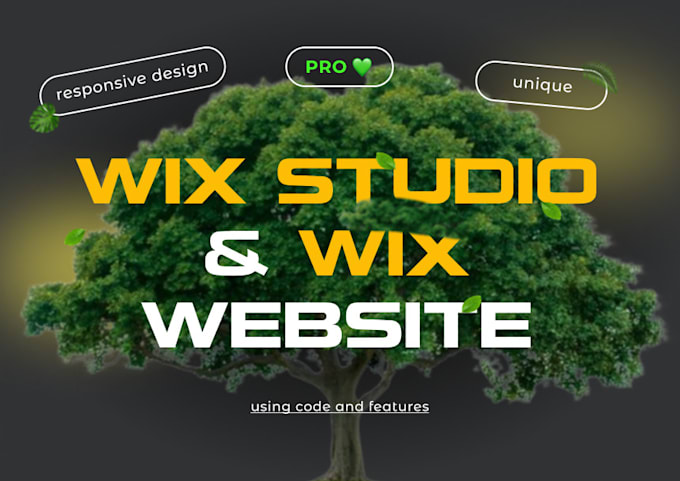 Design a unique and responsive website on wix studio and wix by Evich6 ...