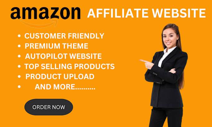 Build amazon affiliate website autopilot amazon website by Louis_saint ...