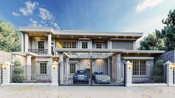 Create photorealistic architectural 3d rendering by Aem_farhan | Fiverr