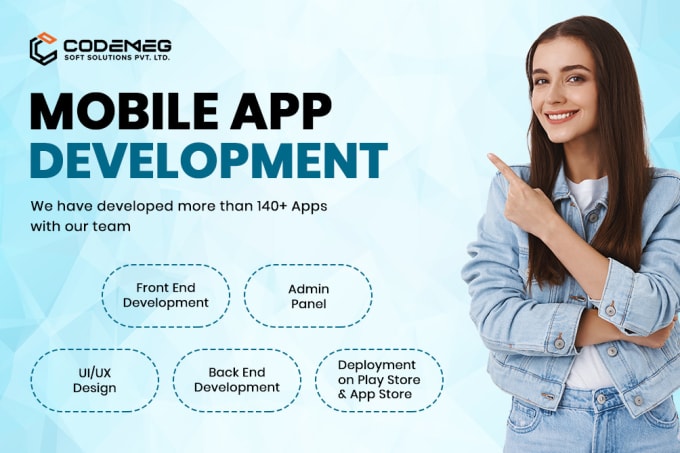 Develop Hybrid Mobile Application Using React Native Or Flutter By Codemegsoft Fiverr