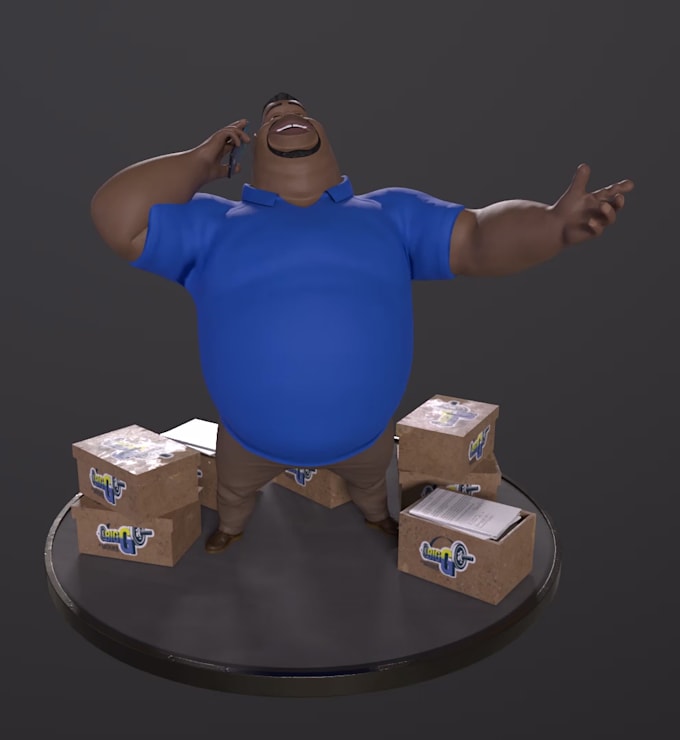 Sculpt 3d characters for animations and games by Dennis_mbugua_n | Fiverr