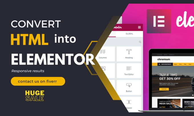 Convert html template to elementor page template by Webstarclone | Fiverr Convert html template to elementor page template by Webstarclone | Fiverr