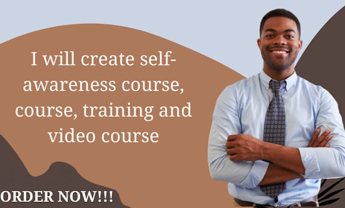 Create self awareness course, course, training and video course by ...