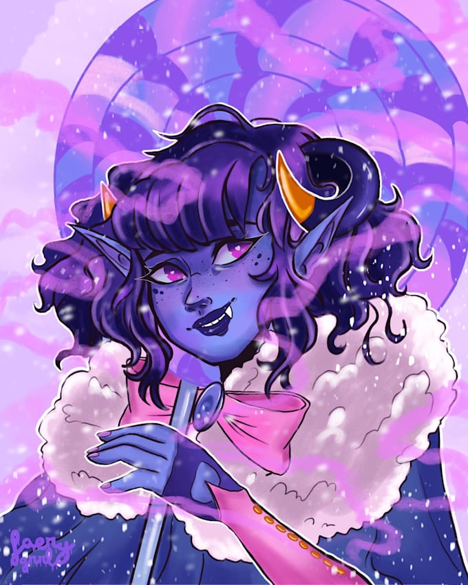 Make cute character art for you by Meowsbane | Fiverr