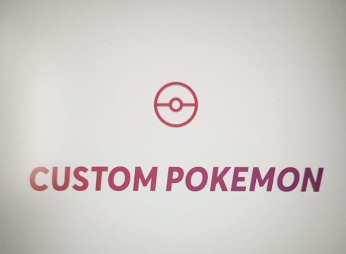Make a custom pokemon by Logomakerr39 | Fiverr