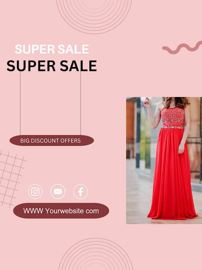 Design clean minimal modern poster on canva by Aqsashah237shah | Fiverr