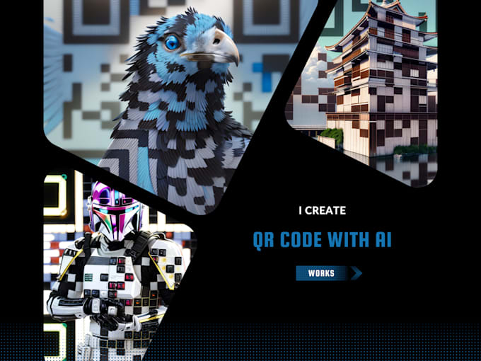 Make a unique qr code for you by Dzhorziy | Fiverr