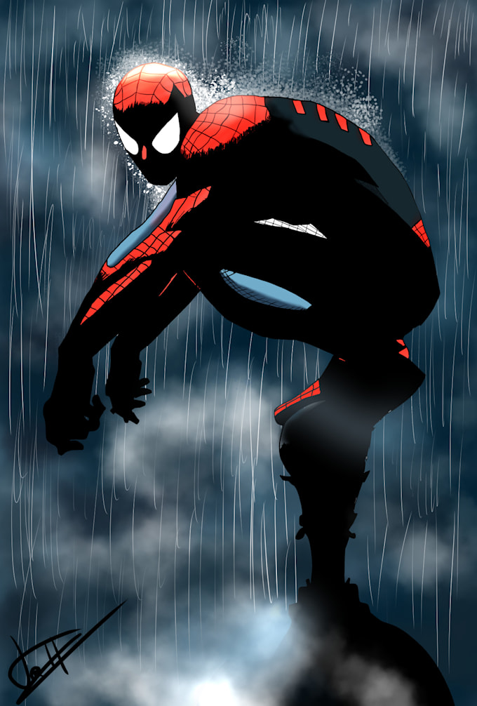 Do an illustration of an existing character in my style by Rakyyt | Fiverr