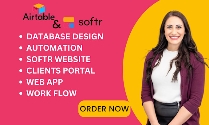 Setup Airtable Airtable Database Airtable Automation Softr Webapp Design By John Jibola Fiverr