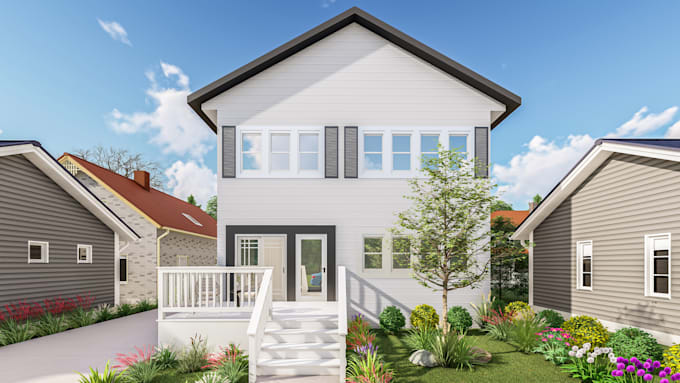 Create photorealistic architectural 3d rendering by Edigisquad | Fiverr