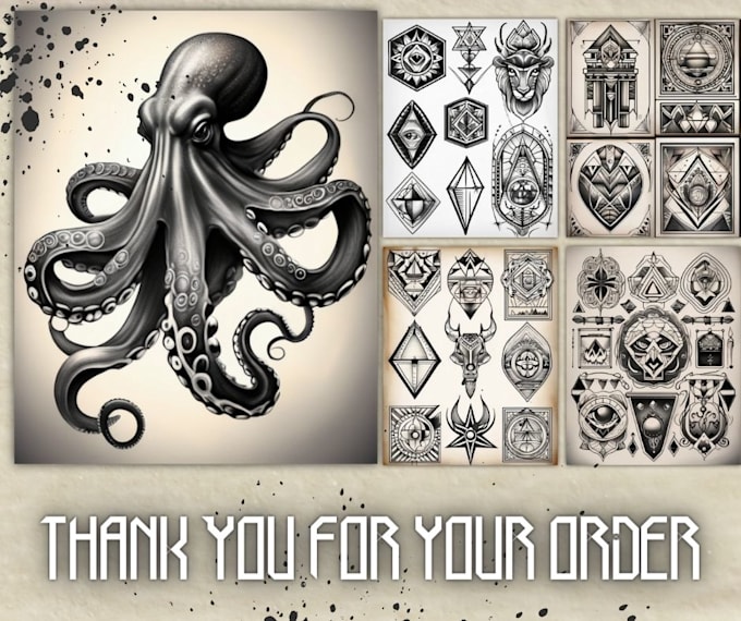 Draw your next tattoo by Grassdesign0 | Fiverr