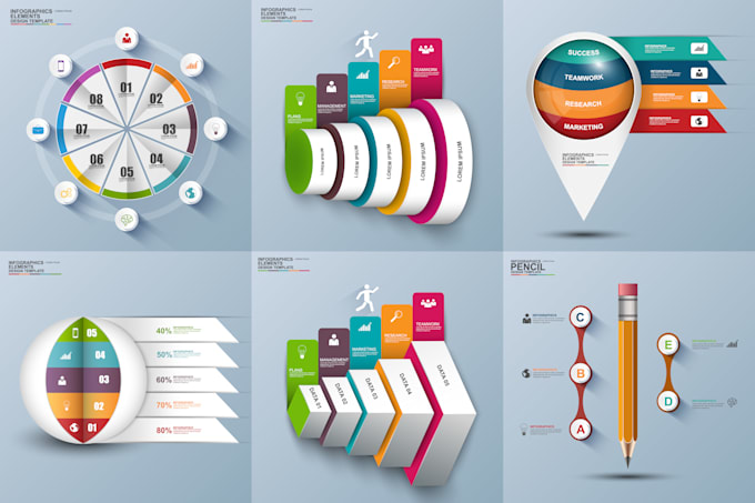 Design creative and unique business infographics and flow charts by ...