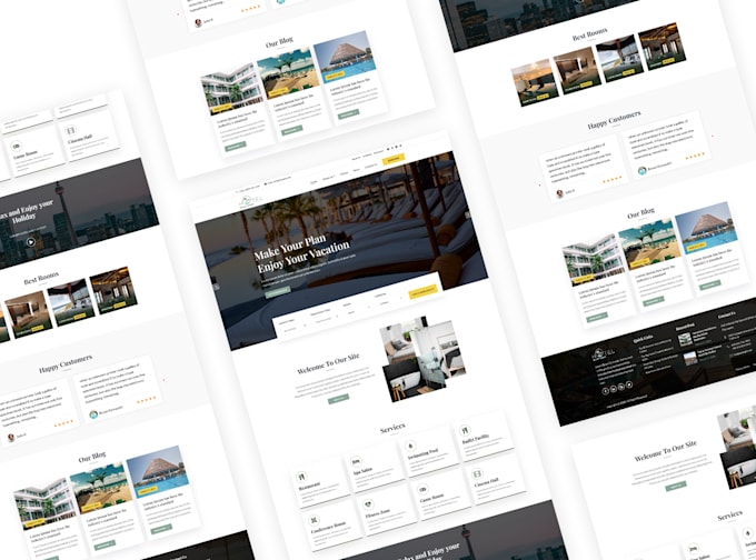 Develop catchy and complete website for you by Gauravvaghel | Fiverr