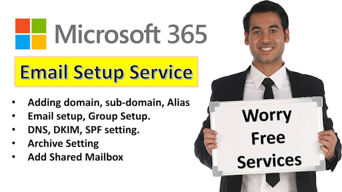 Setup microsoft office 365, archive mailbox, shared mailbox by ...