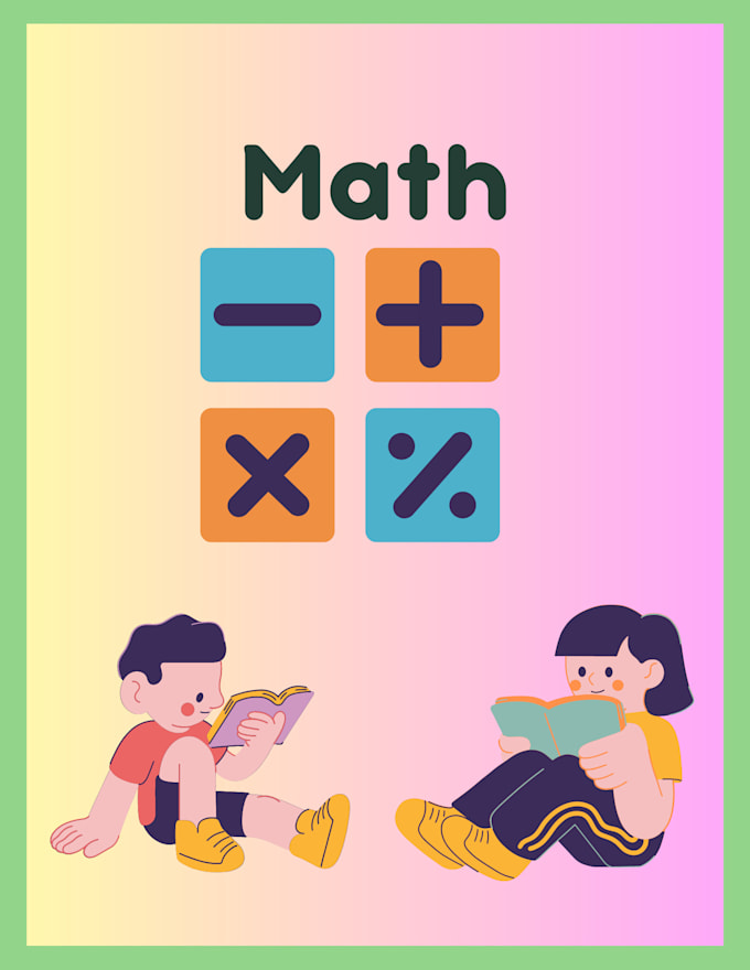 Creat custom math science urdu paper sheet for kids by Shaheerjani | Fiverr