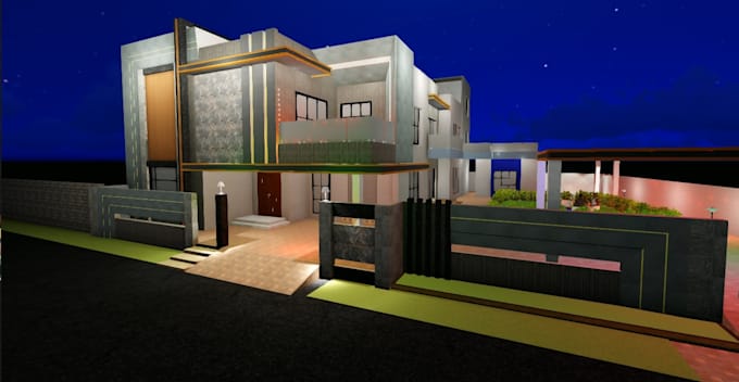 Design and make 3d model on sketchup with lumion rendering by Shaban_ansari | Fiverr