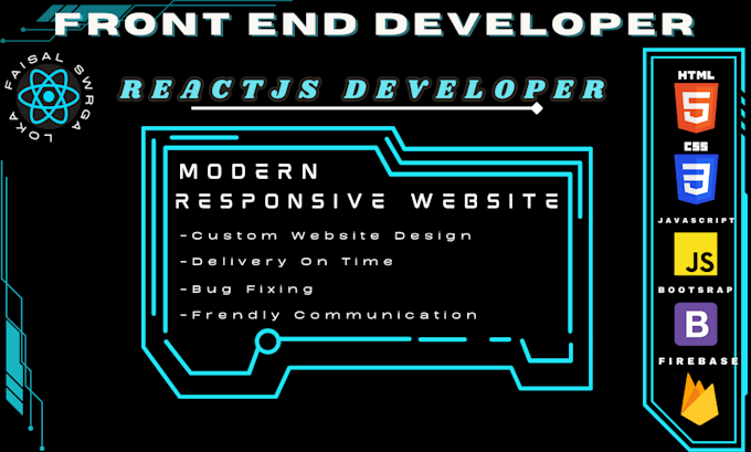 Create dynamic web solutions with react js by Ical_art | Fiverr