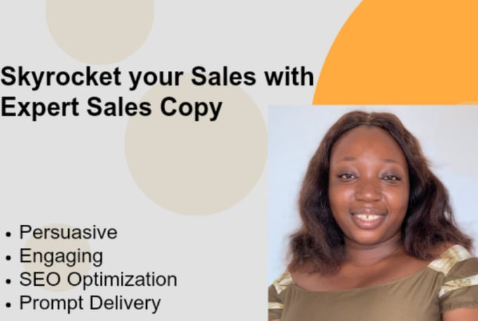 Unleash your sales potential with compelling copy by Api2001 | Fiverr Unleash your sales potential with compelling copy by Api2001 | Fiverr