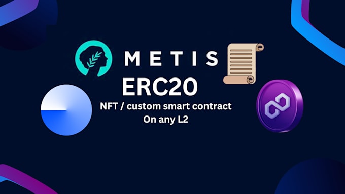 Create custom erc20 token on base , scroll and metis by Abhishekthak344 | Fiverr