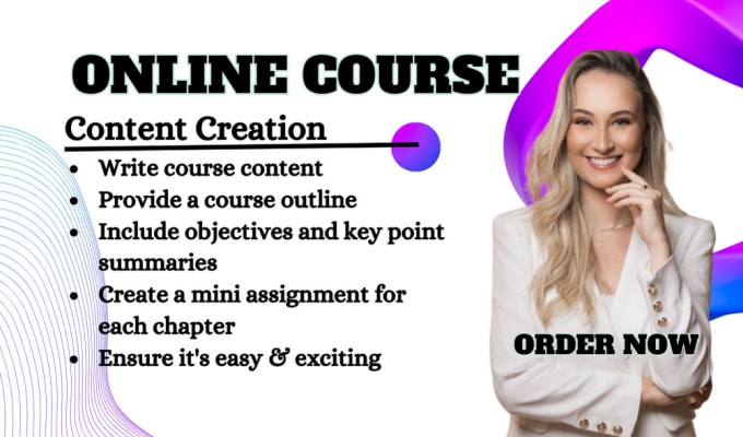 Create online course content, course creation, ebook, curriculum ... Create online course content, course creation, ebook, curriculum ...