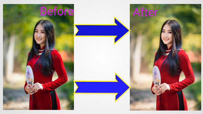 Fix blurry photos, , enhance and upscale photo, by Kgdts_group | Fiverr
