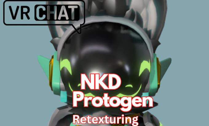 Texture your protogen for vrchat by Charles_scoot | Fiverr