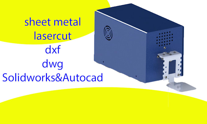 Prepare sheetmetal drawing and dxf and dwg file for lasercut by ...