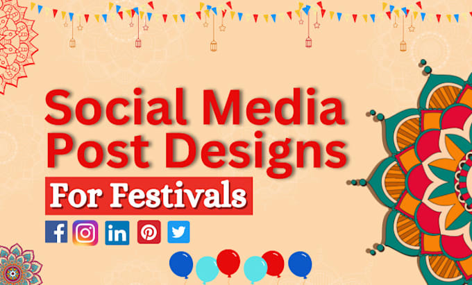 Design awesome festival posts and templates by Nnmukta | Fiverr