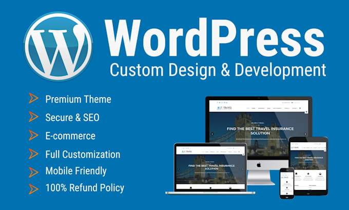 Design and develop functional wordpress or blog website by Zohaaib_rehman | Fiverr