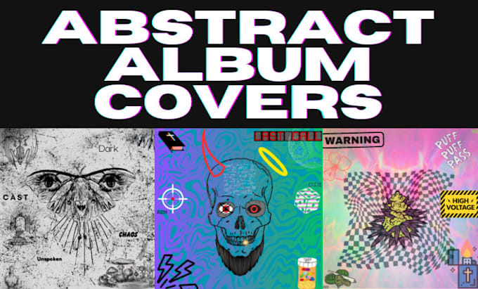 Design an abstract album cover for you by Pports | Fiverr