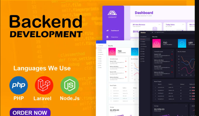 Be your backend web developer using laravel core php by Abaidullah441 ...