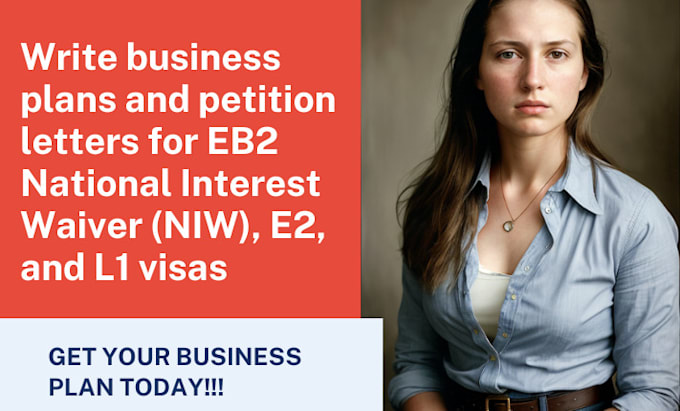 Write business plans petition letters for eb national interest waiver niw by Noraisallen | Fiverr