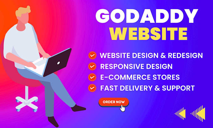 Design or redesign your godaddy website by Shann_dev | Fiverr