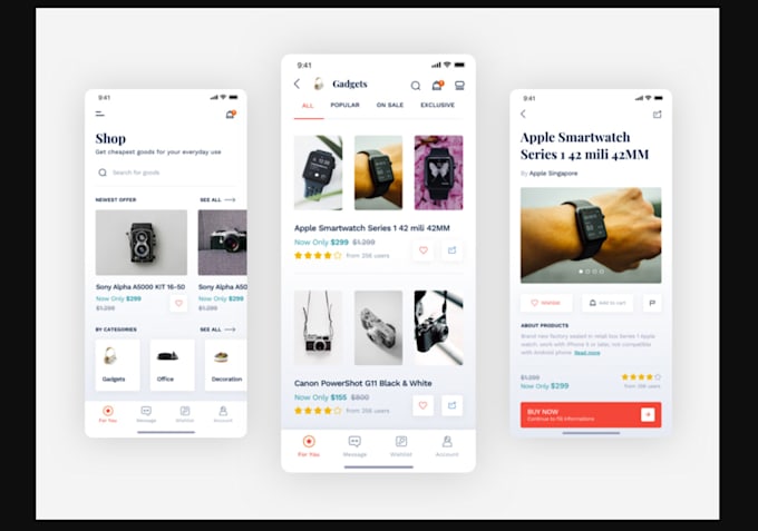 Develop ecommerce and multi vendor marketplace app with admin panel by Codenovahubs | Fiverr